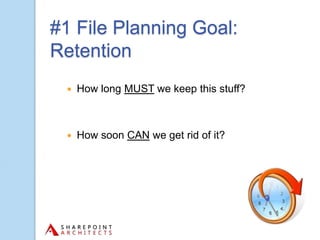 Building and Using SharePoint-Friendly File Plans | PPTX