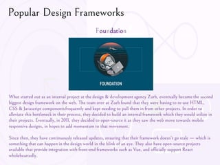 Building an Effective Design Framework | PPT