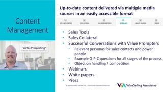 Building an Effective Playbook with the ValueSelling Framework® | PDF