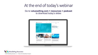 Building an Effective Playbook with the ValueSelling Framework® | PDF
