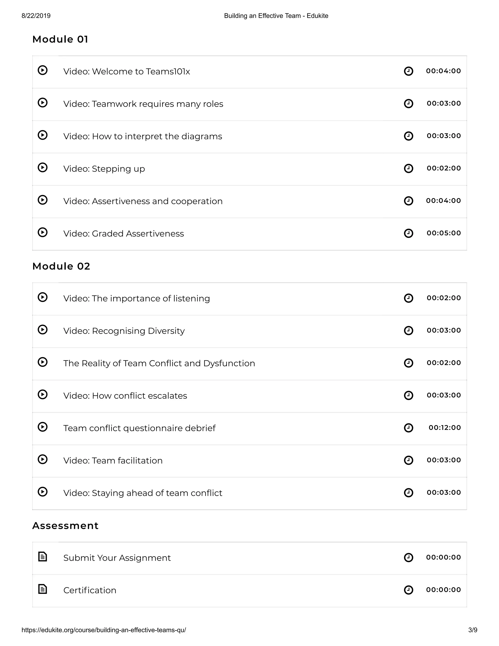 Building an Effective Team - Edukite | PDF