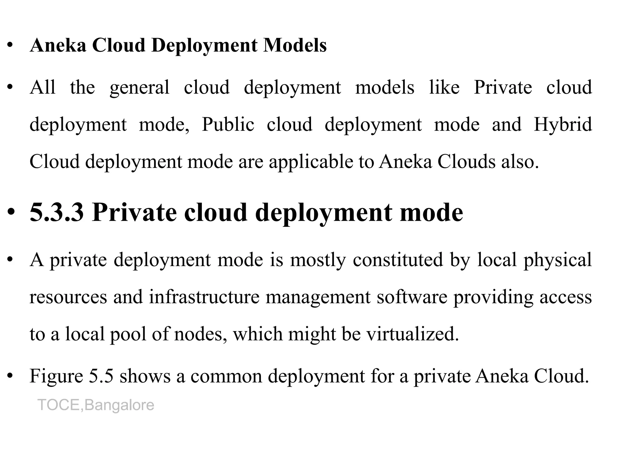 Building Aneka Clouds Ppt