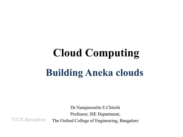 Building Aneka clouds.ppt
