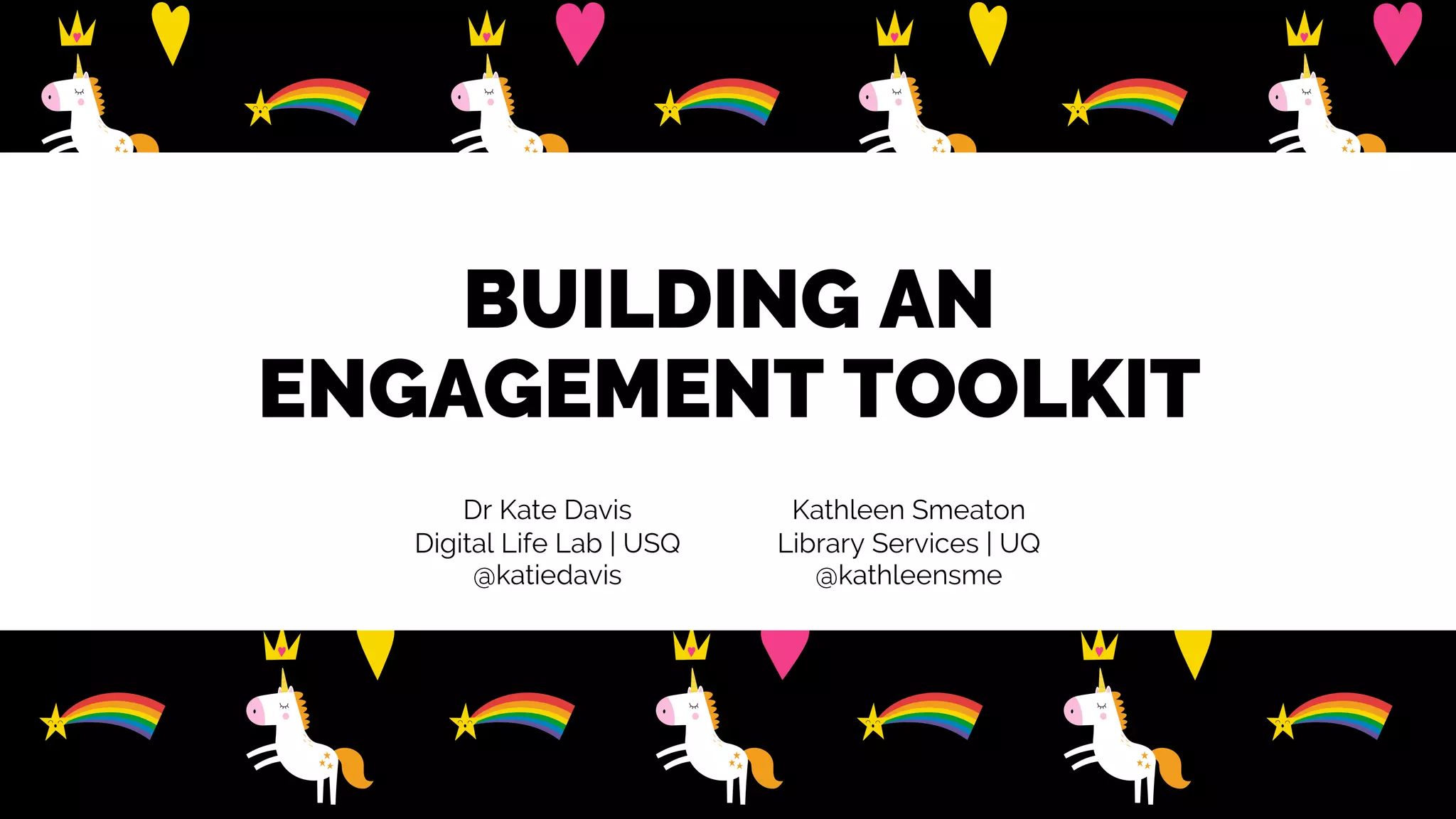 Building an engagement toolkit (Information Online 2019) | PDF