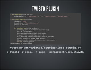 Building an inflight entertainment system controller in twisted | PDF