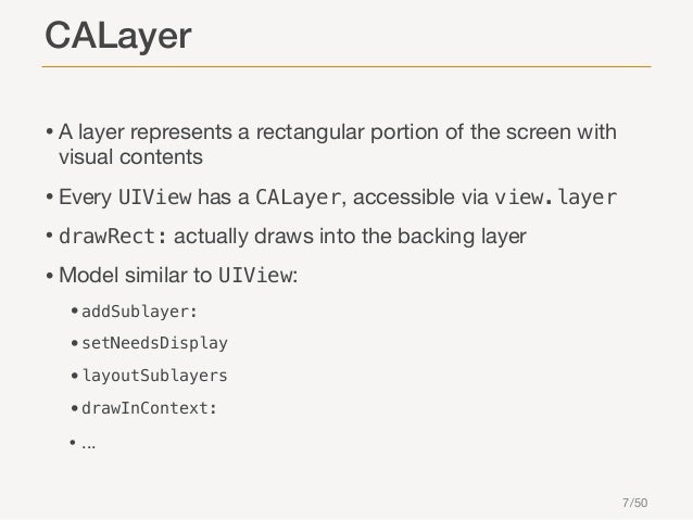 Building Animated Ui With Core Animation