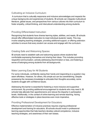 Building an Inclusive Learning Environment_ Best Practices in IB ...