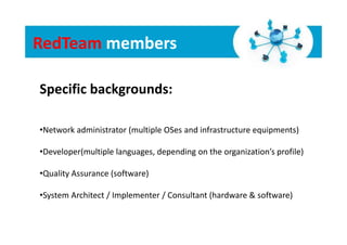 Building an InfoSec RedTeam | PDF