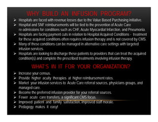 Building An Infusion Program | PPT