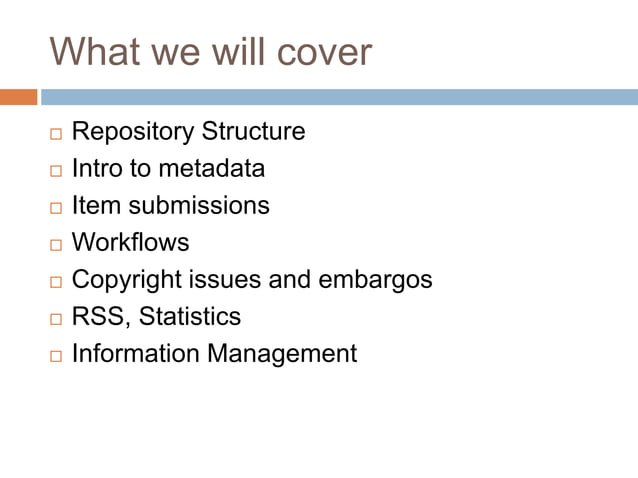 Building an institutional repository using dspace | PPTX | Databases | Computer Software and ...