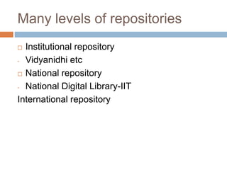 Building an institutional repository using dspace | PPTX