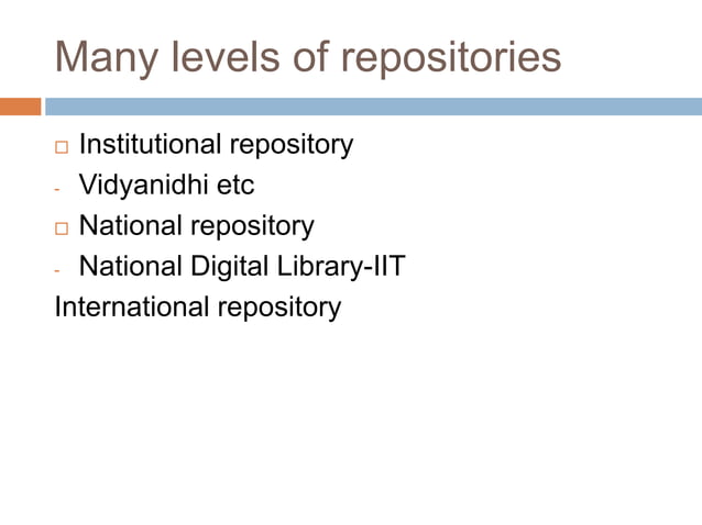 Building an institutional repository using dspace | PPTX | Databases | Computer Software and ...