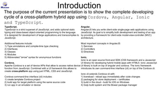 Building an Ionic hybrid mobile app with TypeScript | PPT