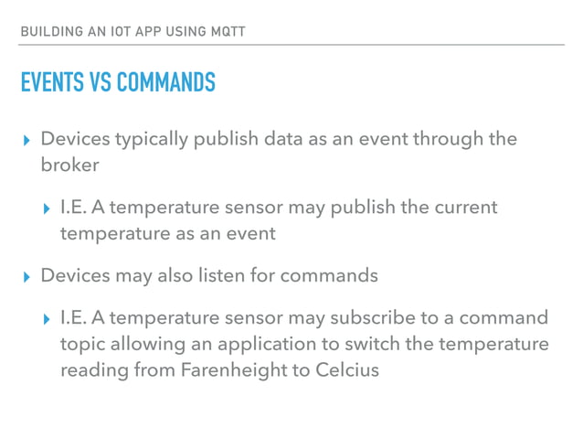 Building an IOT app using MQTT | PPT
