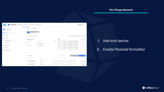 Building An Iot Monitoring App With Influxdb And Lora Ppt