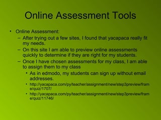 Building an online learning environment | PPT