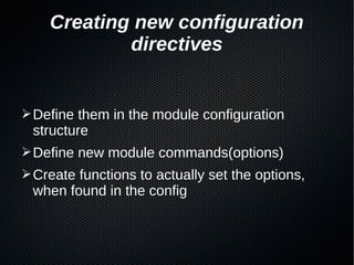 Building apache modules | PDF