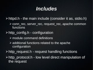 Building apache modules | PDF