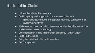 Building a personalized learning program | PPT