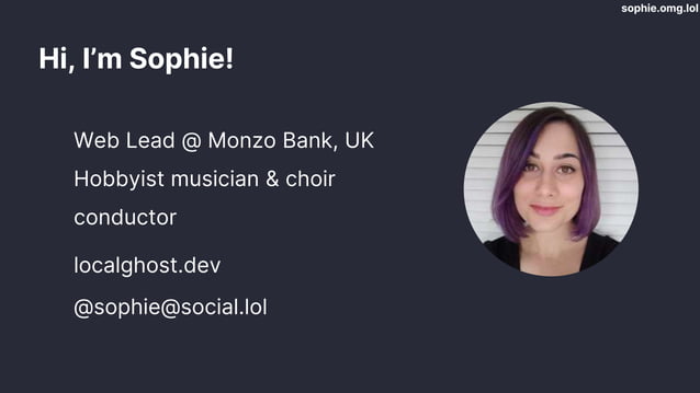 Building a piano with the Web Audio API - Sophie | PPT