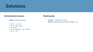 Building APIs for your Frontend | PPT