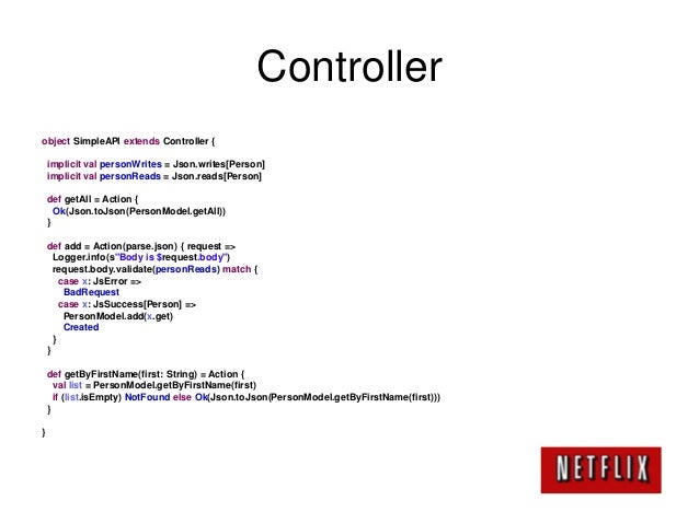 Building Apis in Scala with Playframework2