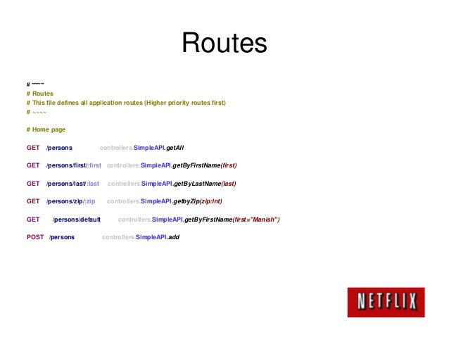 Building Apis in Scala with Playframework2