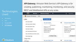 Building APIs the serverless way | PPT