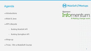 Building APIs with Mule and Spring Boot | PPTX