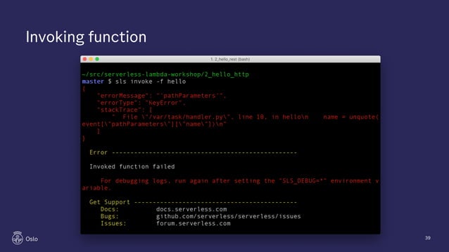 Building Applications With Serverless Framework And Aws Lambda 7747
