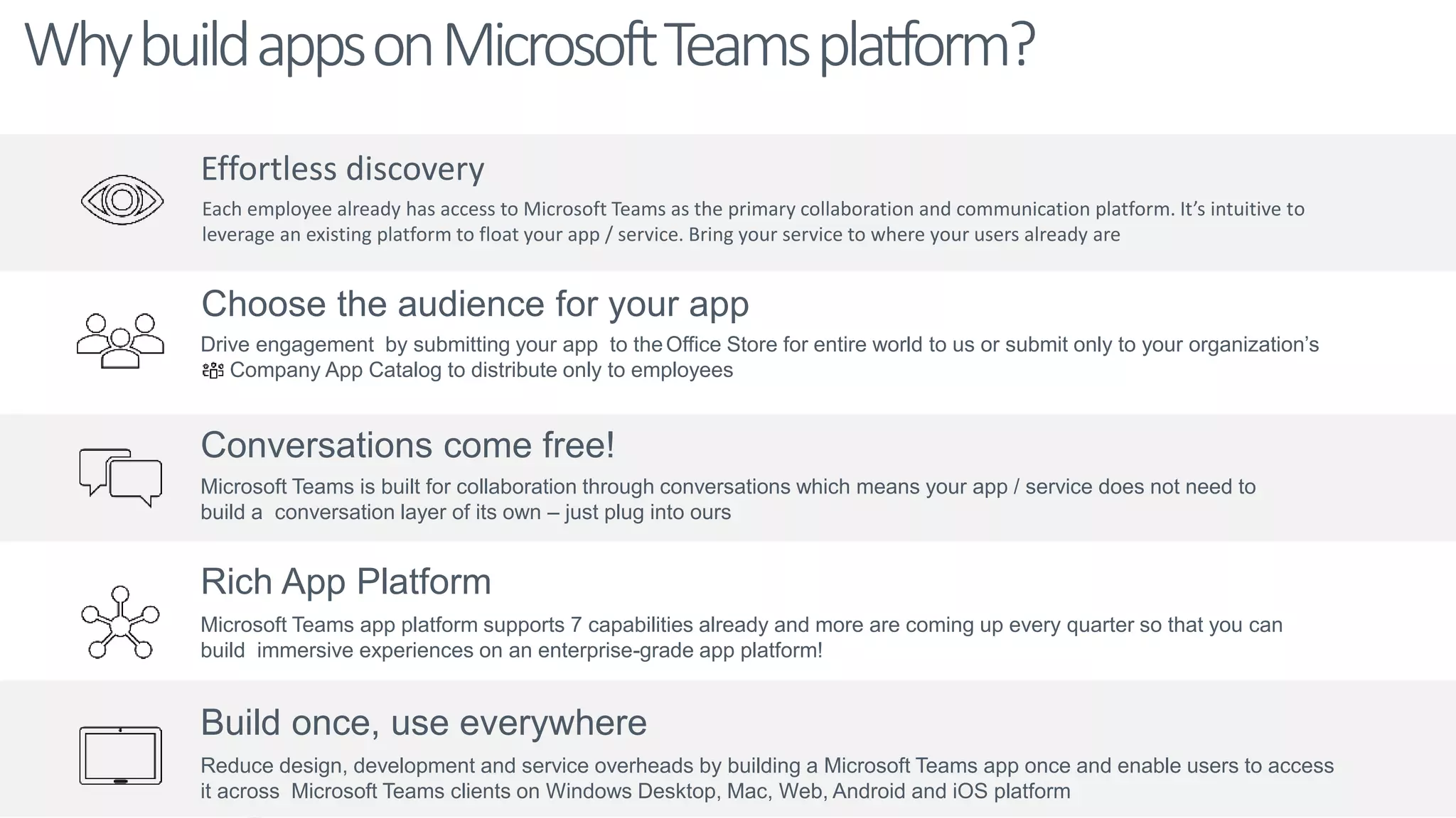 Building apps using azure for microsoft teams | PPTX