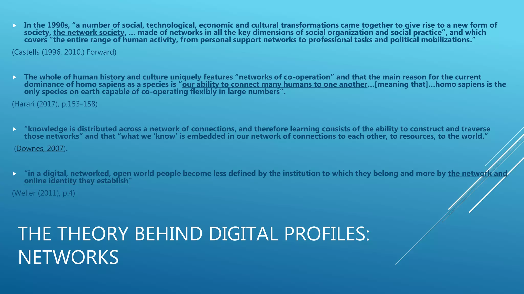 Building a professional digital identity 2018 | PPTX