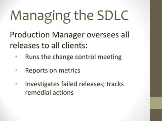 Building a Professional SDLC | PPTX