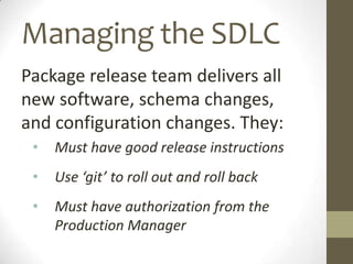 Building a Professional SDLC | PPTX