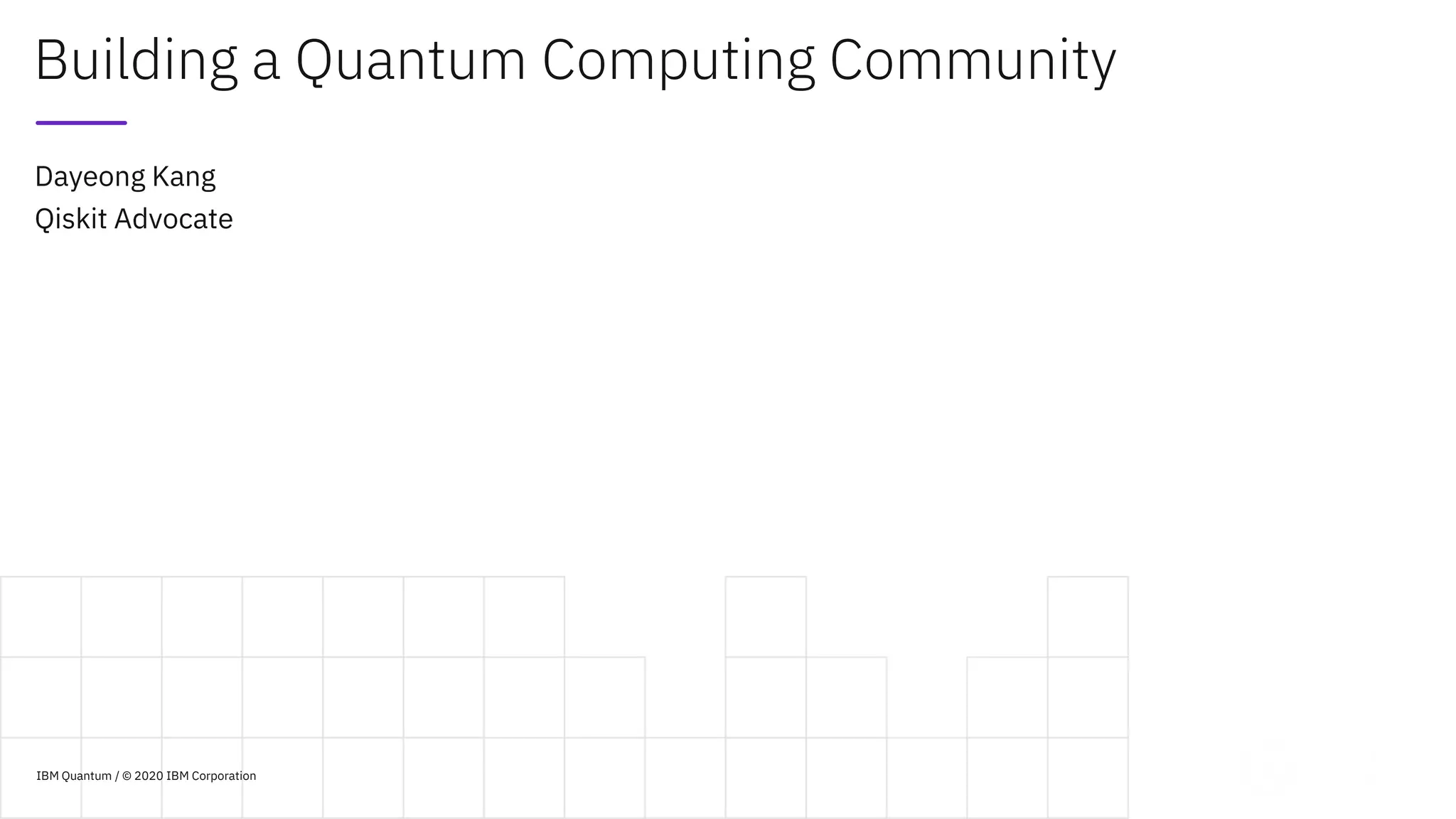 Qiskit: Building a Quantum Computing Community | PPT