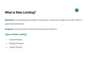 REDIS + FastAPI: Implementing a Rate Limiter | PDF