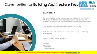 Building Architecture Proposal PowerPoint Presentation Slides | PDF