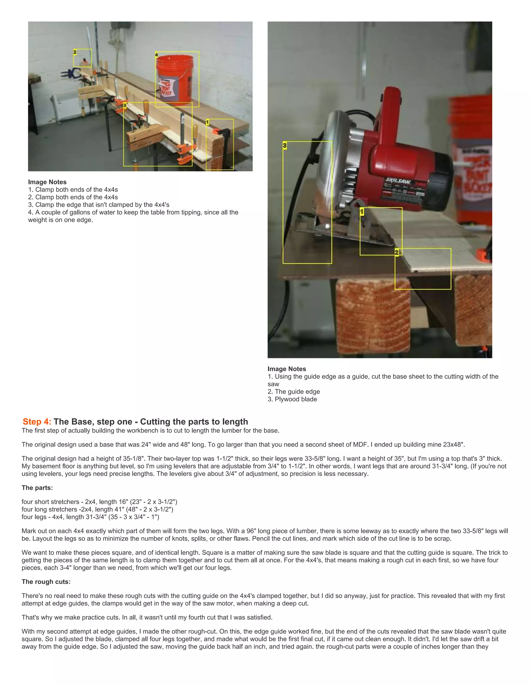 Building a real woodworker's workbench | PDF