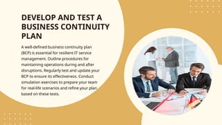 Building A Resilient IT Service Management Strategy For Your Business | PPT