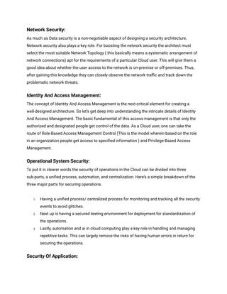 Building a Resilient Cloud Security Architecture: Types, Challenges ...