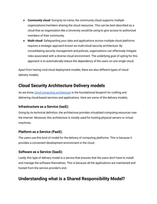 Building a Resilient Cloud Security Architecture: Types, Challenges ...