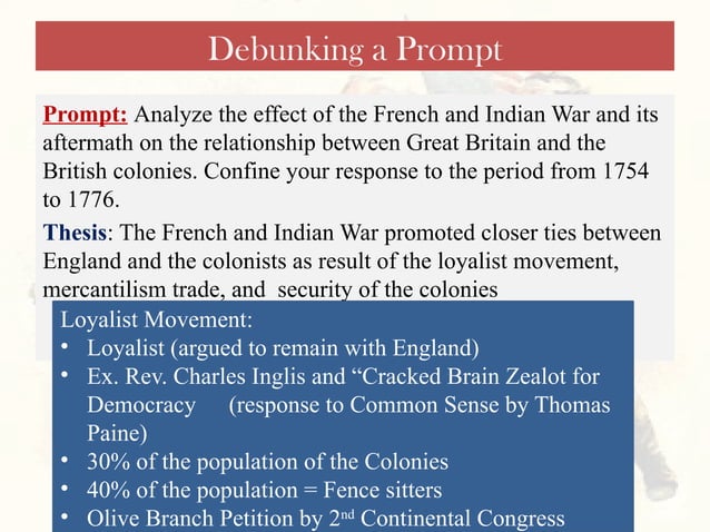 Revolutionary War Causes and Era. APUSH Period 2 | PPTX