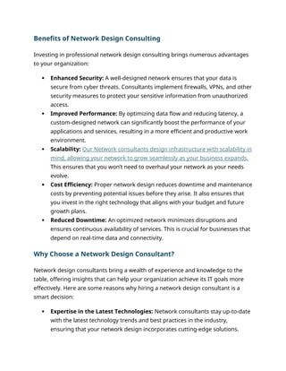 Building a Robust, Scalable, and Secure Network Infrastructure with ...