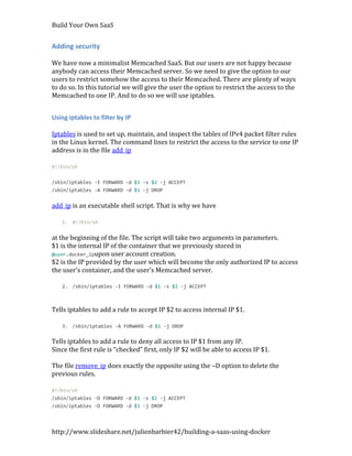 Build Your Own SaaS using Docker | PDF