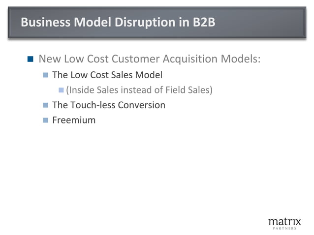 Slides on Building a Sales & Marketing Machine - For Entrepreneurs