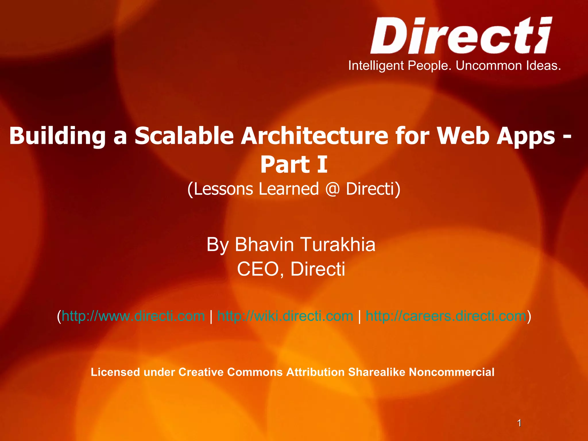Building A Scalable Architecture Ppt Computing Technology And Computing