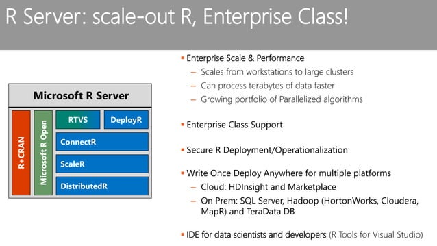 Building a scalable data science platform with R | PPT