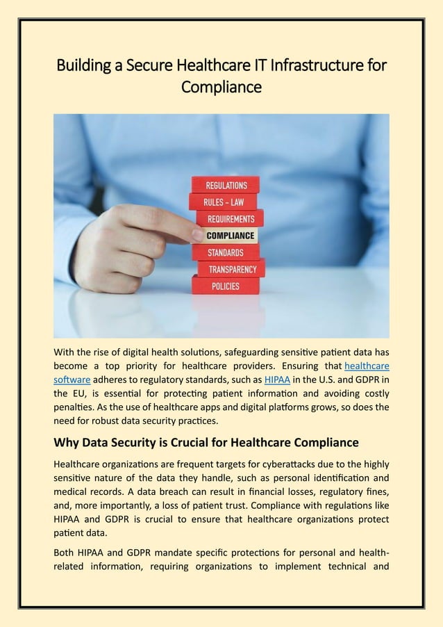 Building a Secure Healthcare IT Infrastructure for Compliance.pdf