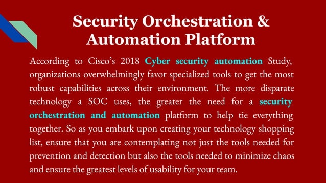 Building A Security Operations Center | PDF | Technology Industry ...