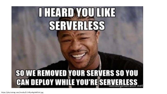 Building a serverless app